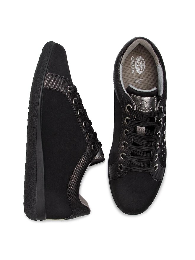 Sneakers Geox D Nihal A D927LA 0AU04 C9999 Schwarz | eschuhe.de