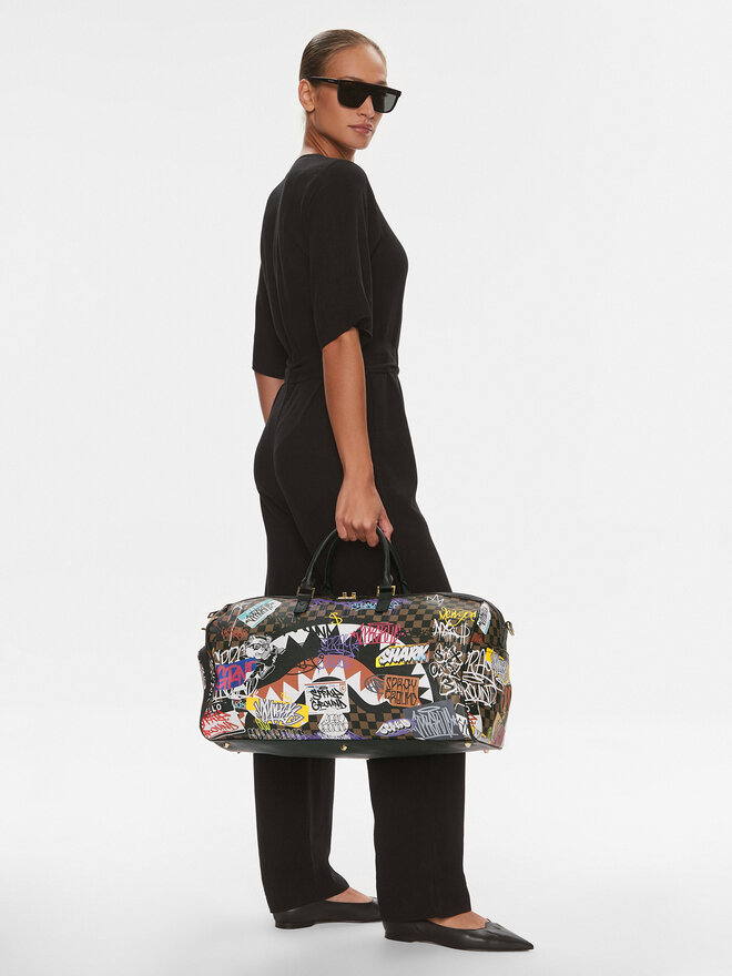 Geantă SPRAYGROUND Tagged Up Sip Emperor Duffle 910D5512NSZ Colorat ...