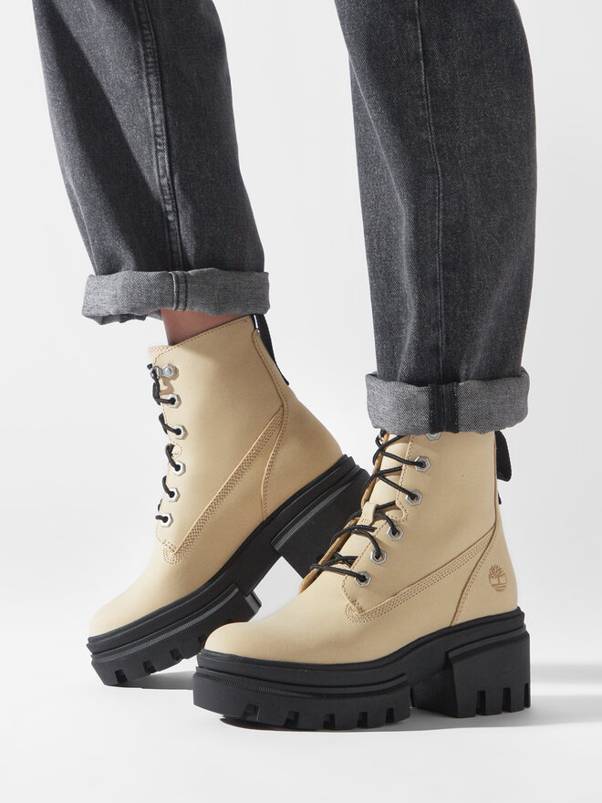 Polokozačky Timberland Everleigh 6In Laceup TB0A61PZEF61 Žlutá | eobuv.cz