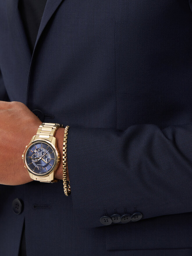 Uhr Armani Exchange Banks AX7151SET Goldfarben | eschuhe.de