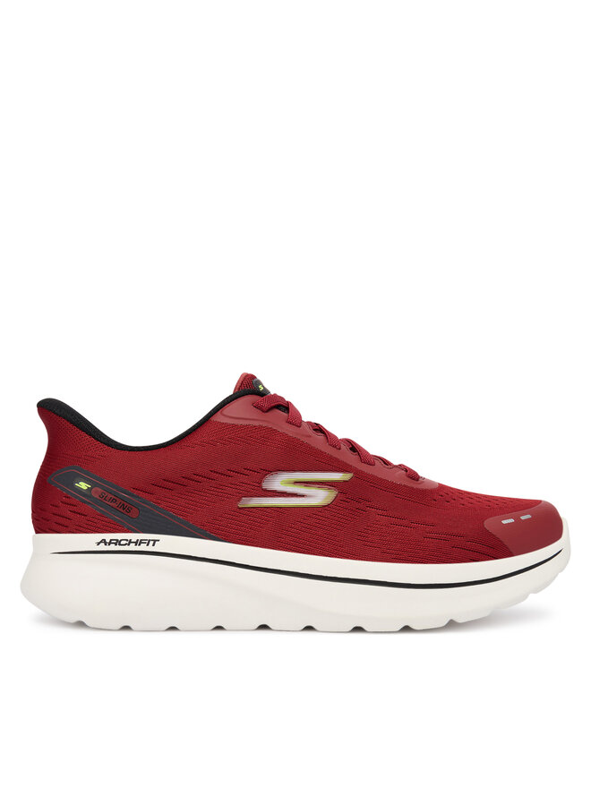 Zapatillas Skechers Go Walk Arch Fit N-Joy 217075 DKRD Guinda/burdeos ...