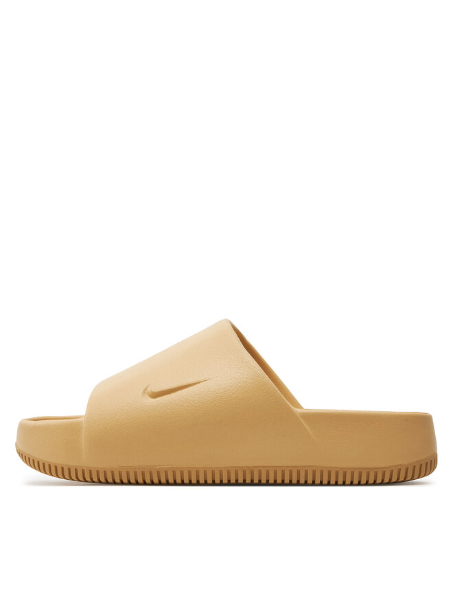 Klapki Nike Calm Slide DX4816 200 Beżowy | eobuwie.com.pl