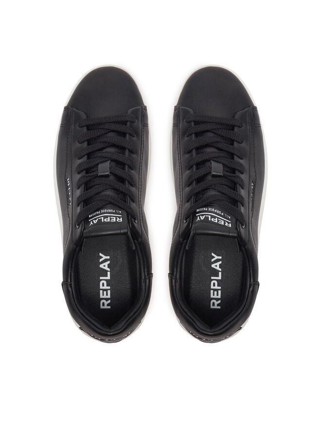Sneakers Replay GMZ4O .000.C0014L Negru | epantofi.ro