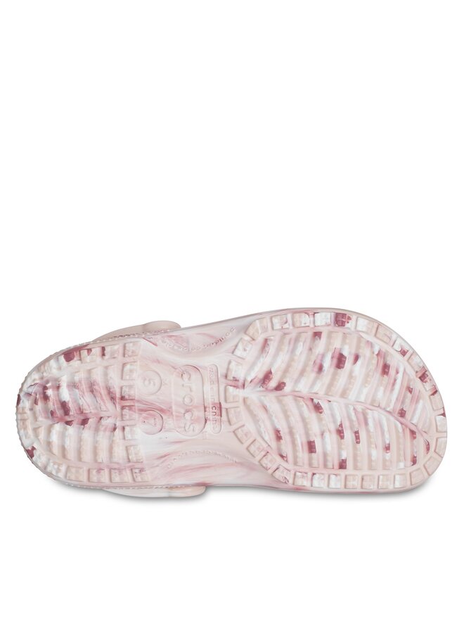 Pantoletten Crocs Classic Marbled Clog 206867 Rosa | eschuhe.de