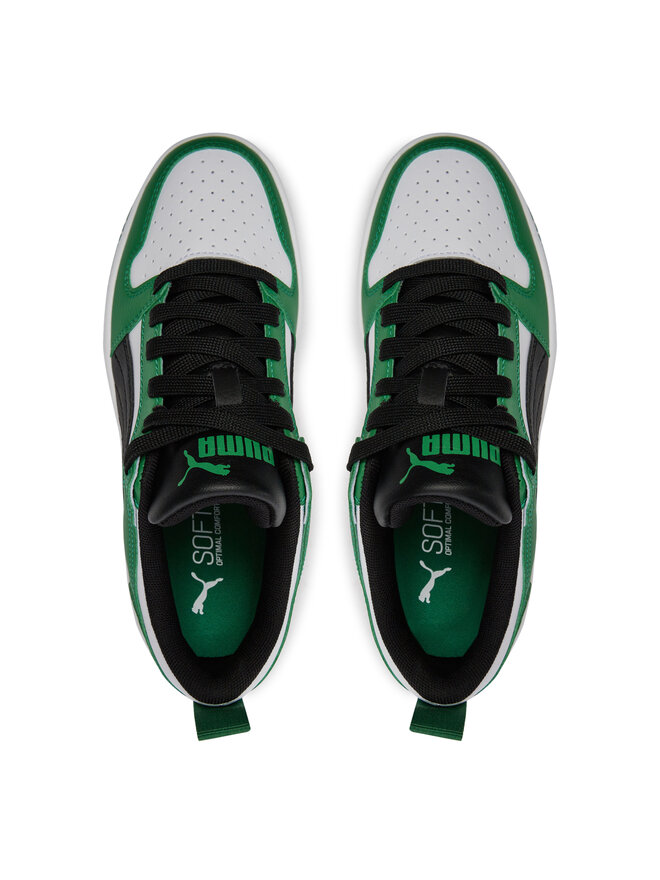 Sneakers Puma Rebound Layup Lo SL Jr 370490 Verde | escarpe.it