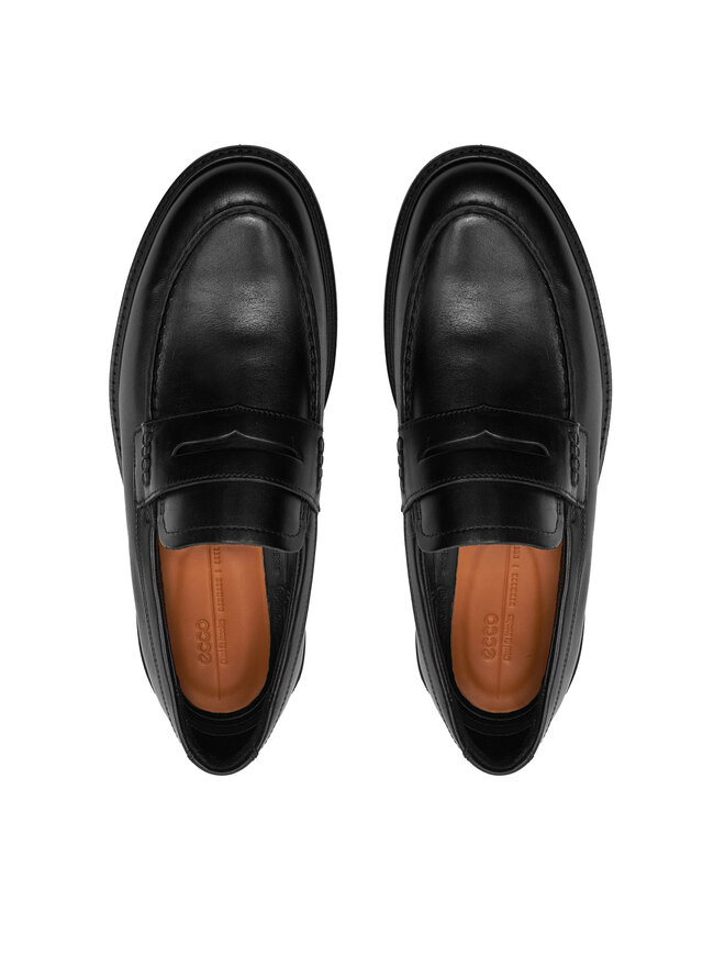 Lordsy ECCO Metropole London Penny Lo 52565401001 Czarny | eobuwie.com.pl