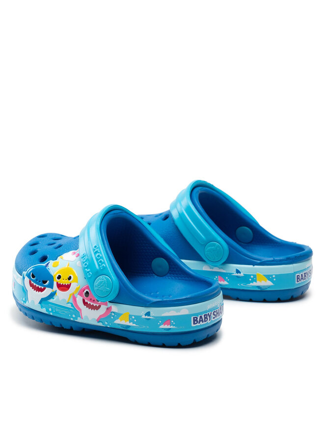 Şlapi Crocs Crocsflbaby Shark Band Clog T 207066 Albastru | epantofi.ro