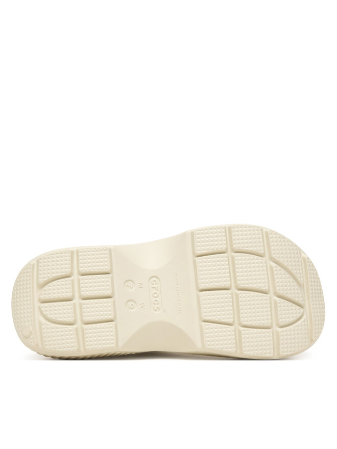 Cizme de zăpadă Crocs Stomp Lined Shorty Boot 210673 Écru | epantofi.ro