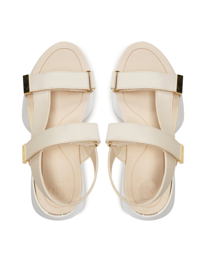 Sandalen MICHAEL Michael Kors Ari Sandal 43S4ARFA1L Écru | eschuhe.de
