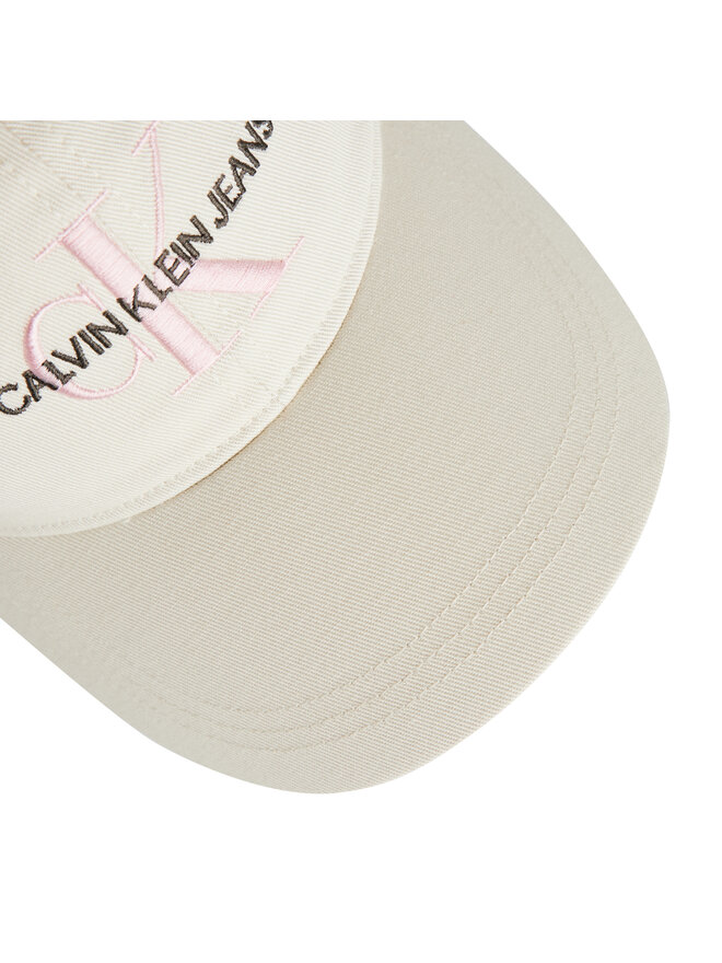 Cap Calvin Klein Jeans Monogram Cap K60K606624 Beige | eschuhe.de