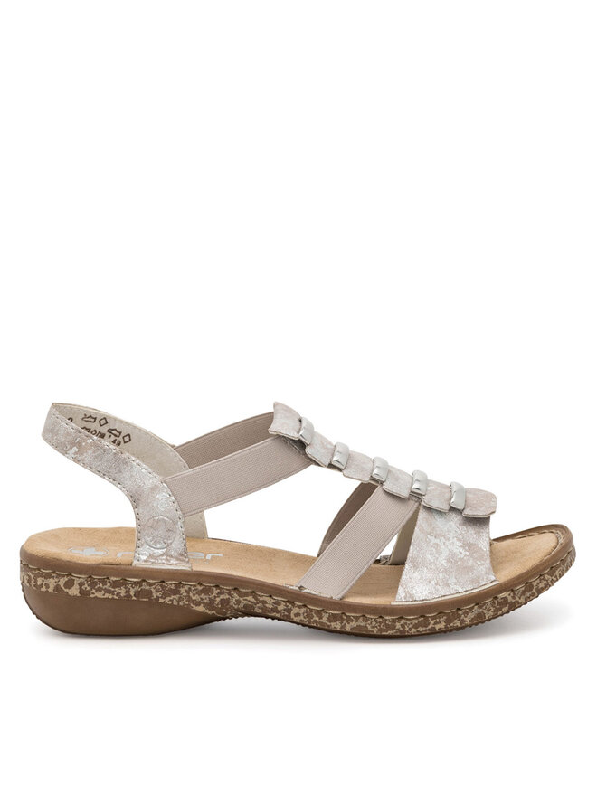 Sandale Rieker 62850-90 Bej | epantofi.ro