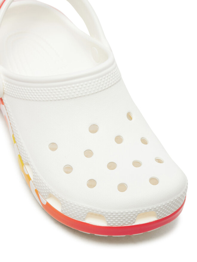 Şlapi Crocs Classic Reflector Clog K 210714 Alb | epantofi.ro