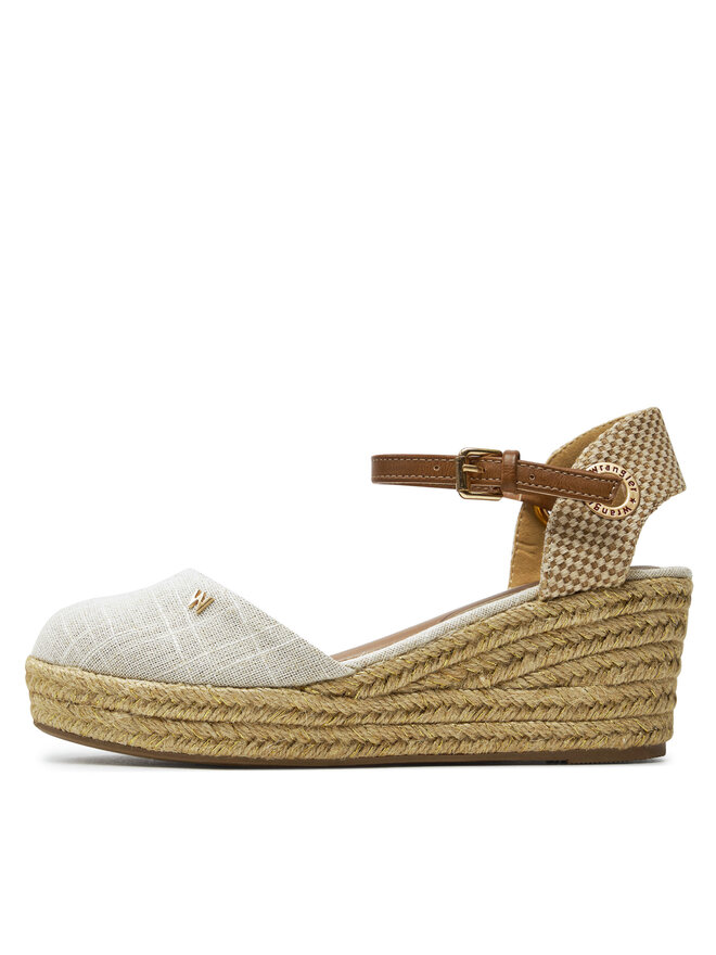 Espadrilės Wrangler Bela Women Semi Wedge 20241055 Pilka | eavalyne.lt