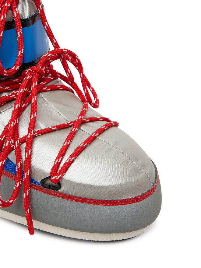 Cizme de zăpadă Moon Boot Mb Icon Low Space Racing 80D1409650 Gri ...