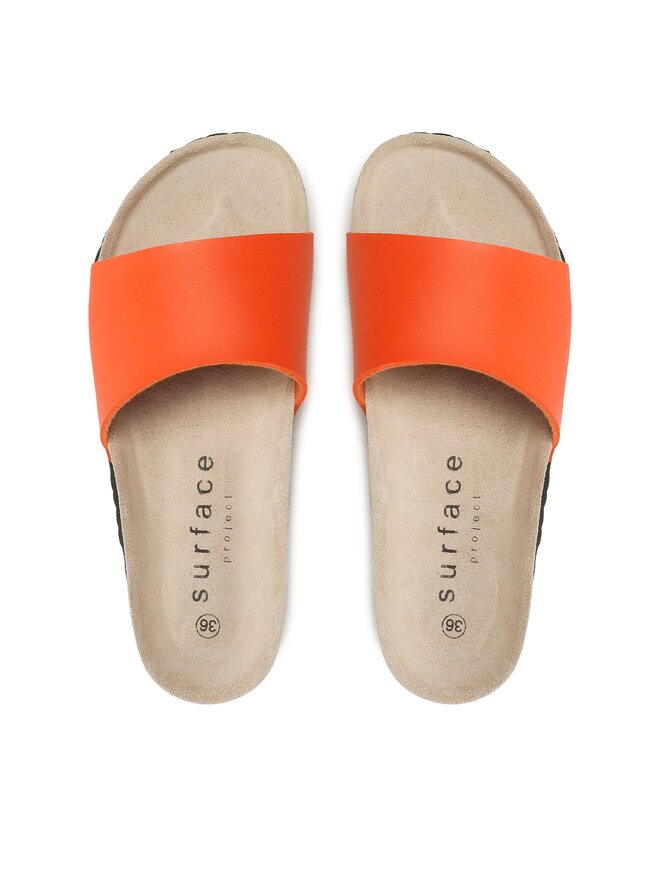 Pantoletten Surface Project Clean Orange | eschuhe.de