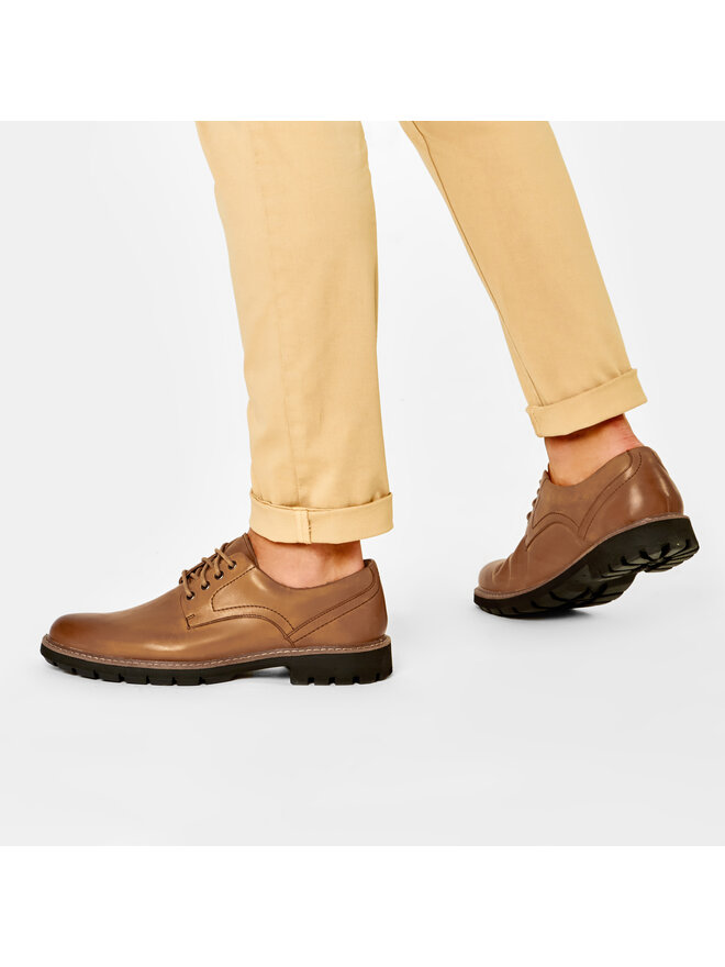 Halbschuhe Clarks Batcombe Hall 261410227 Braun | eschuhe.de