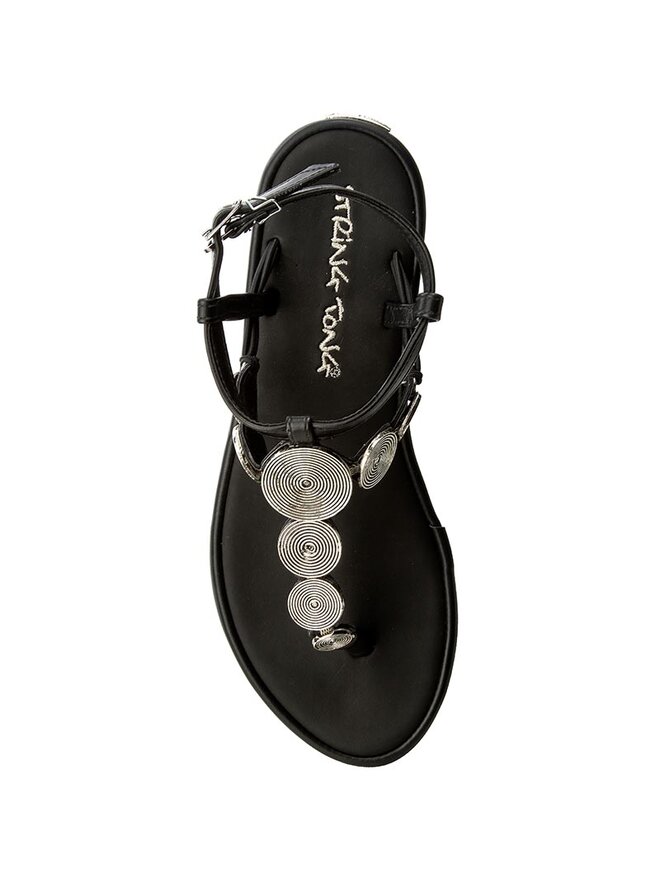 Chancletas La Marine String Tong Antik Gravity Negro | zapatos.es