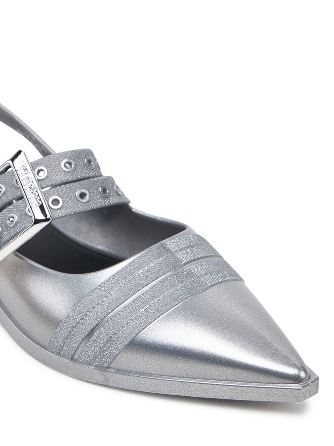 Ballerinas Melissa Melissa Ladylike Ad M 35973 Silberfarben | eschuhe.de
