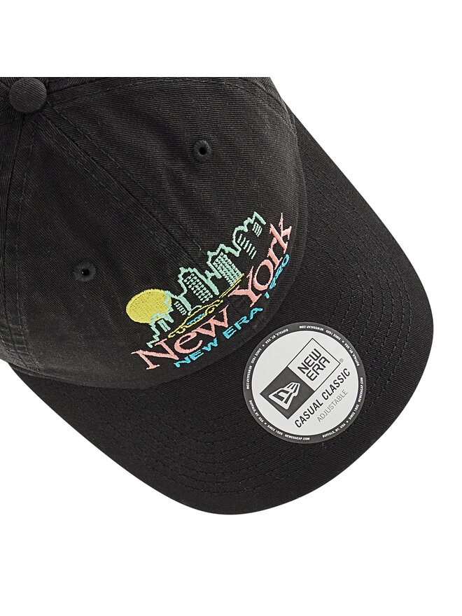 Cap New Era Script Logo Casual Classic 60240326 Schwarz | eschuhe.de