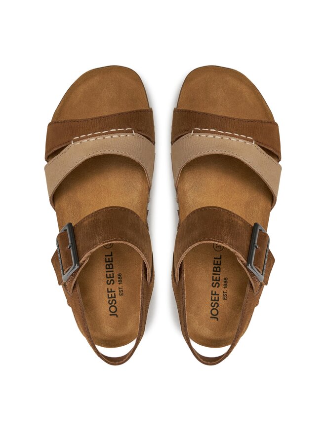 Sandalen Josef Seibel Hannah 01 64901 Braun | eschuhe.de