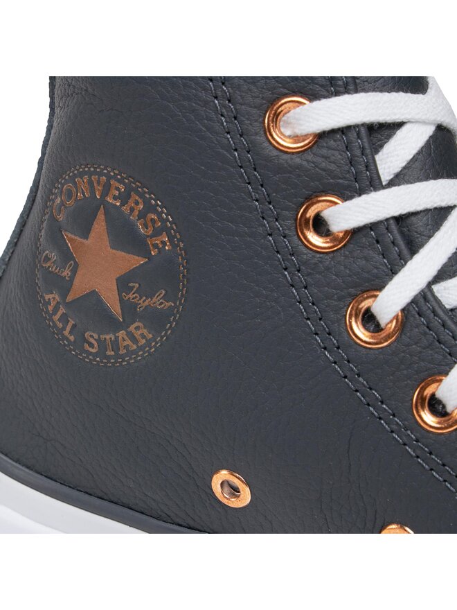 Sneakers Converse Run Star Hike Platform Metallic & Leather A04183C ...