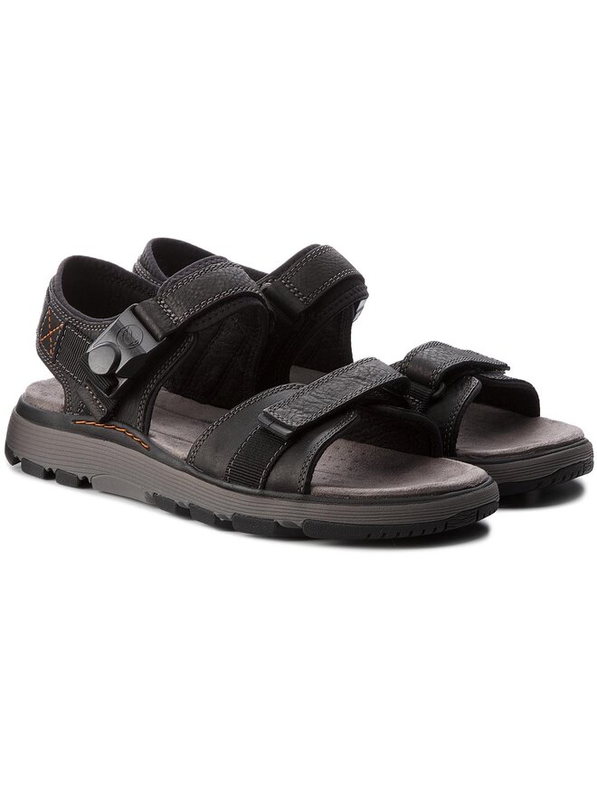 Sandalen Clarks Un Trek Part 261326127 Schwarz | eschuhe.de