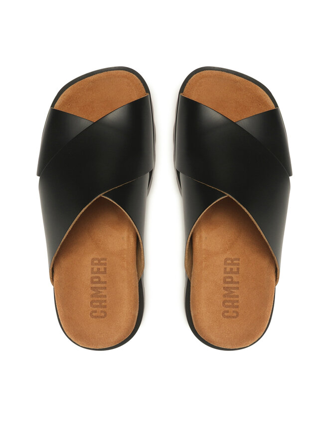 Şlapi Camper Brutus Sandal K201321-001 Negru | epantofi.ro