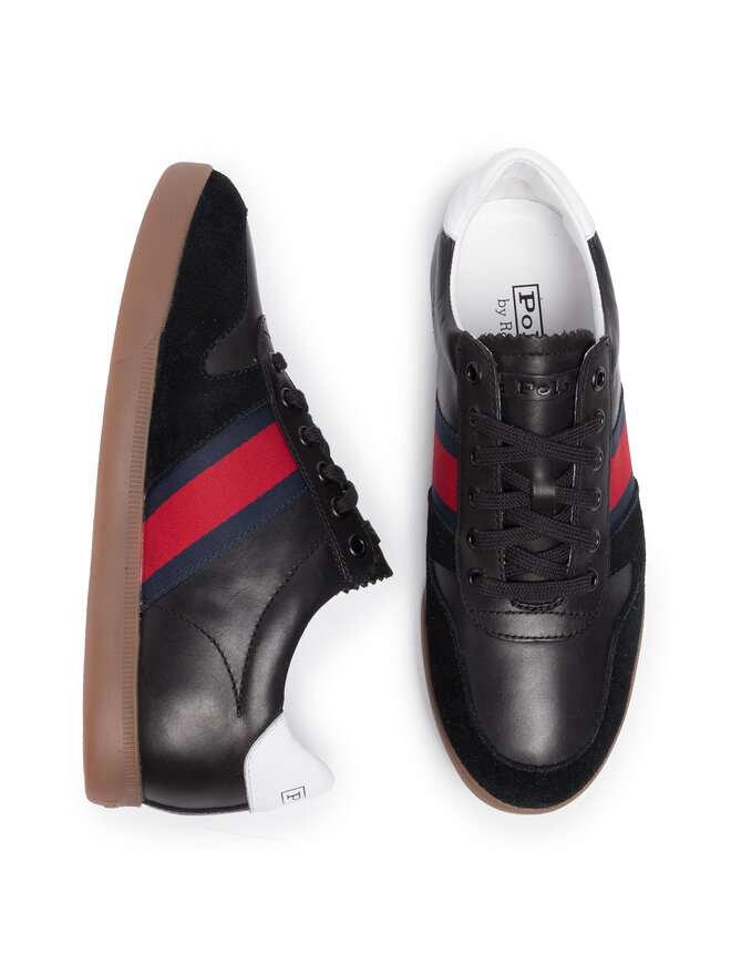 Sneakers Polo Ralph Lauren Camilo II 809754875002 Schwarz | eschuhe.de