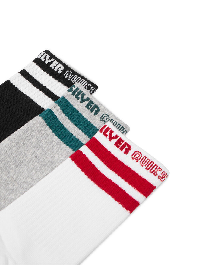Lange Socken Quiksilver CEO_BR_QUIK_2040_W_AW25 (3 PACK) Bunt | eschuhe.de