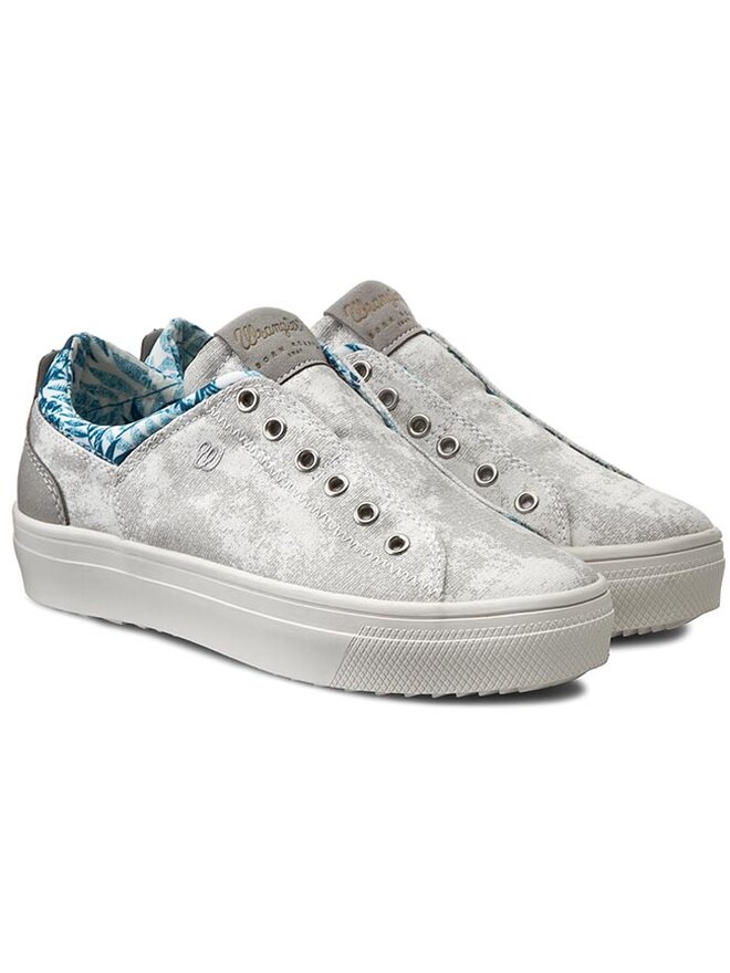 Sneakers Wrangler Sheena Low Laminated WL161555 Grau | eschuhe.de