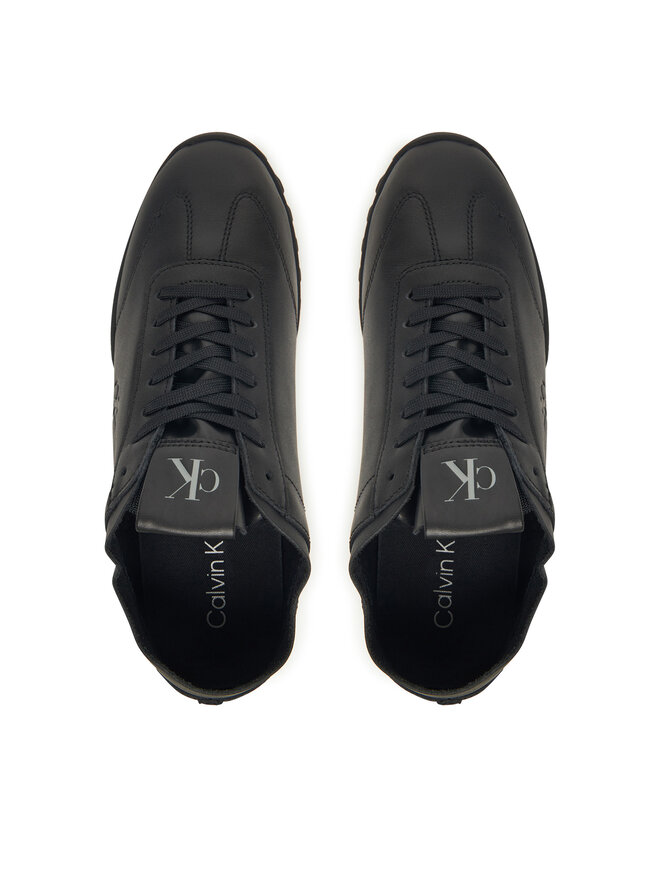 Αθλητικά Calvin Klein Low Profile Runner Lth Mg YW0YW02049 Μαύρο ...