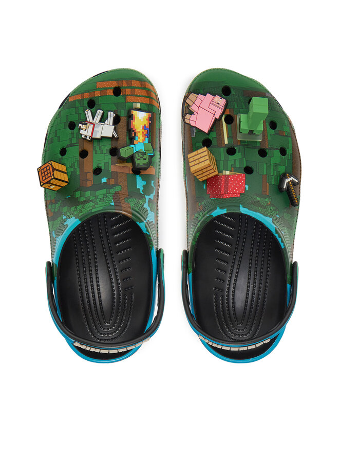 Klapki Crocs Minecraft Cls Clg 210829 Kolorowy | eobuwie.com.pl
