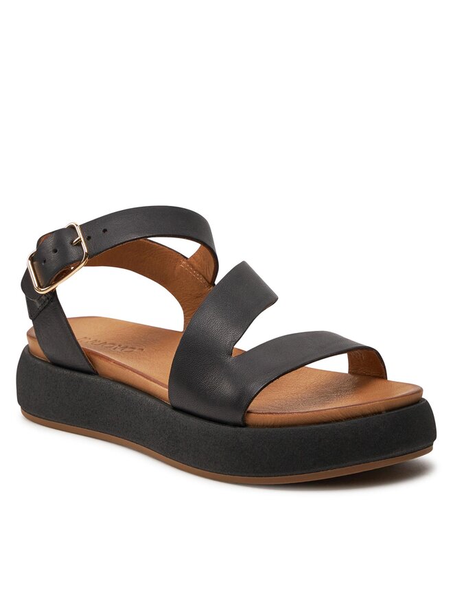 Sandalen Inuovo A96001 Schwarz | eschuhe.de