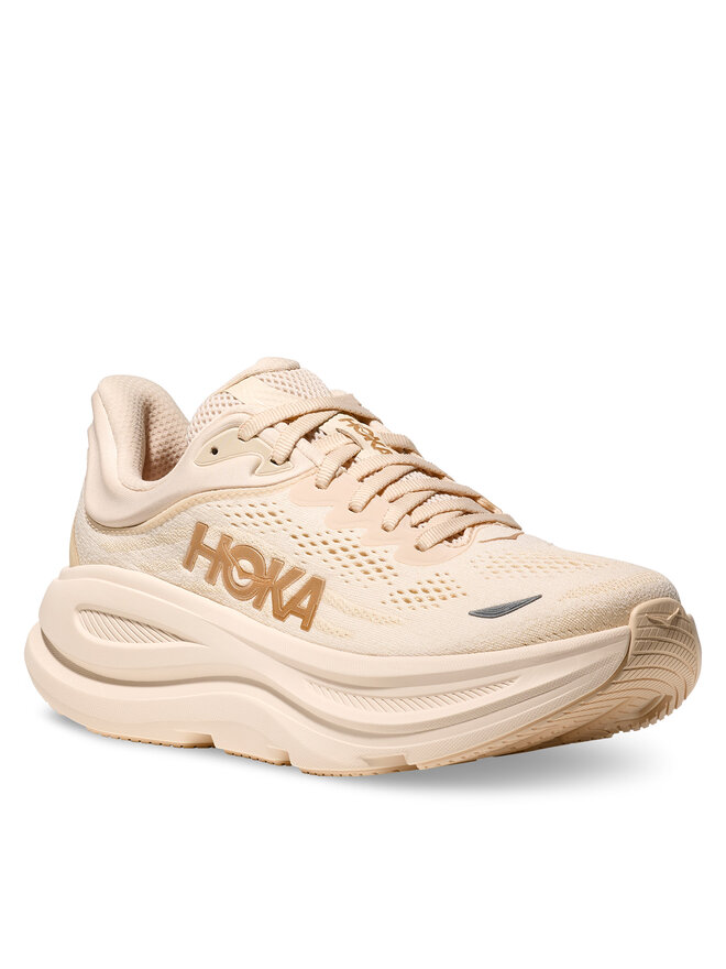 Buty do biegania Hoka Bondi 9 1162012 Beżowy | eobuwie.com.pl