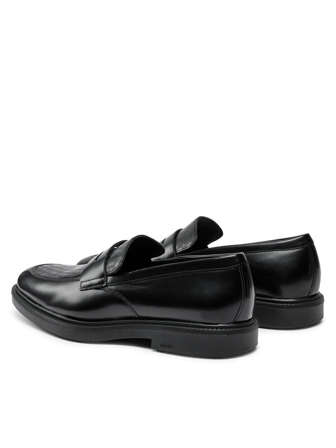 Лоуфъри Boss Larry Loaf bomn 50523282 Черен | obuvki.bg