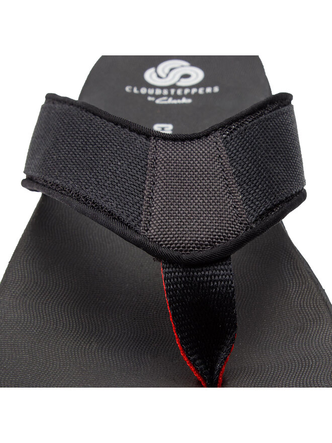 Chancletas Clarks Step Beat Dune 261402687 Negro | zapatos.es