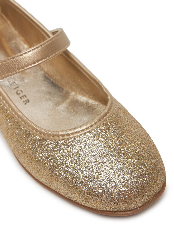 Ballerinas Tommy Hilfiger Ballerina T4A3-33930-0572 M Goldfarben ...