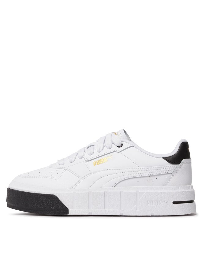 Sneakers Puma Cali Court Lth Jr 394384 01 Alb | epantofi.ro