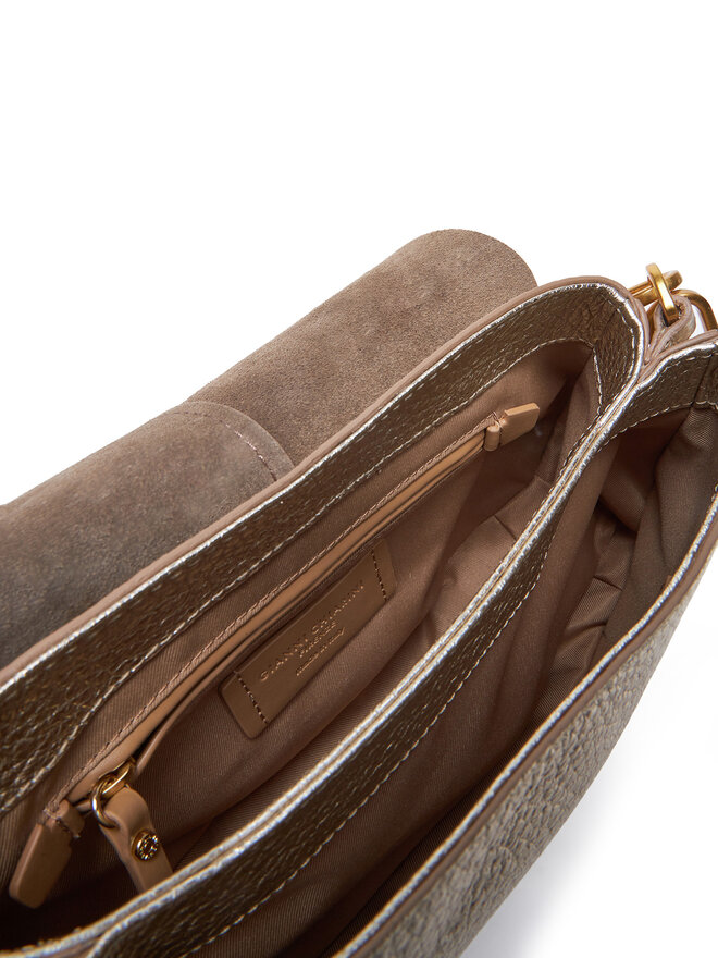 Torebka Gianni Chiarini Helena Round BS 11088 TKL-NAETN Złoty | eobuwie.com.pl