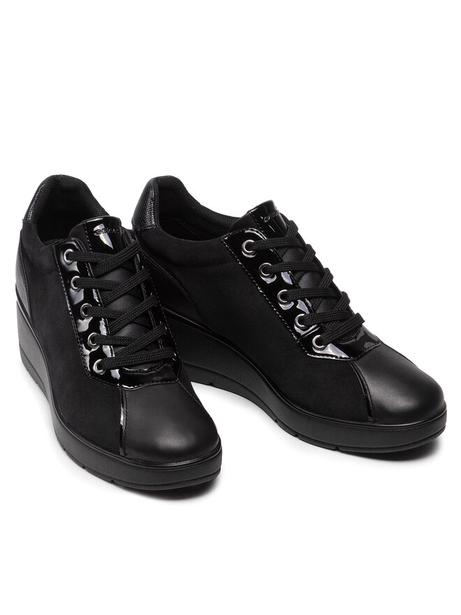 Sneakers Geox D Ilde E D16RAE 02285 C9999 Schwarz | eschuhe.de