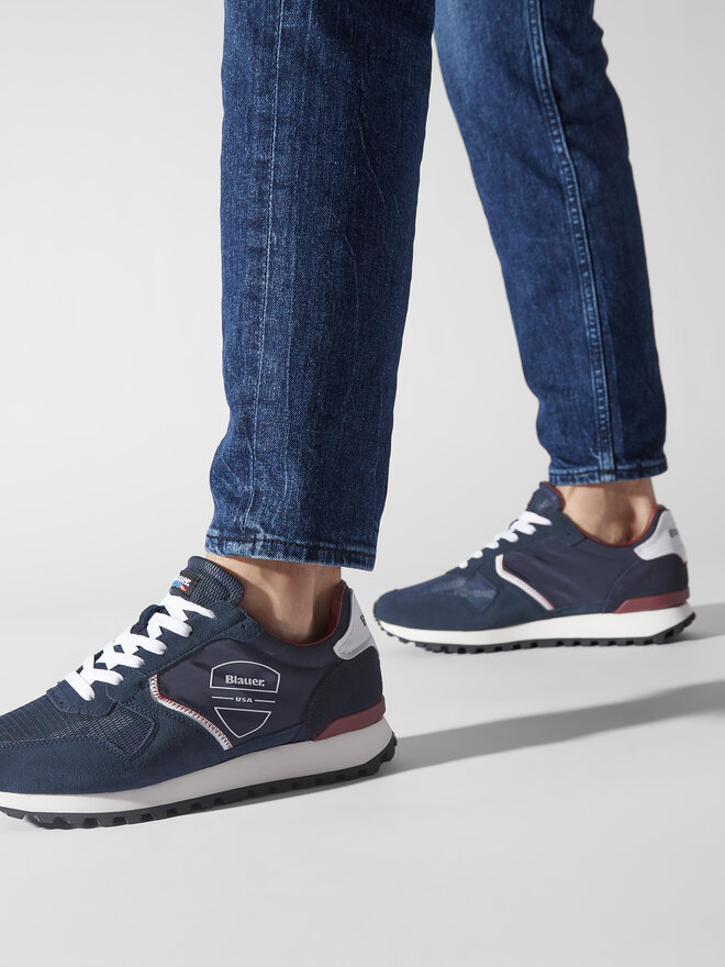 Sneakers Blauer F2DIXON01/CAM Dunkelblau | eschuhe.de
