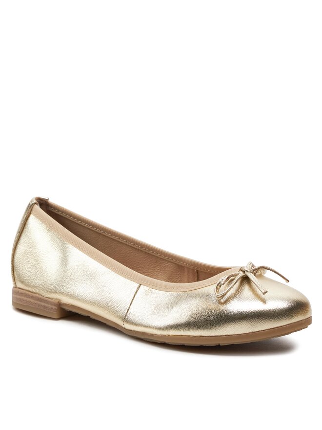 Balerini Marco Tozzi 2-22100-41 Auriu | epantofi.ro