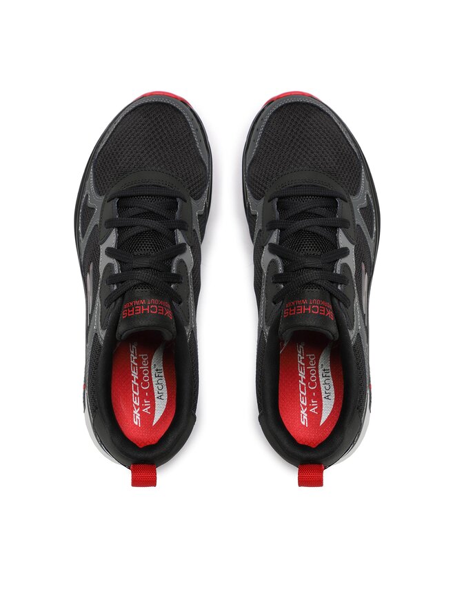 Sneakers Skechers Go Walk Workout Walker 216441/BKGY Schwarz | eschuhe.de