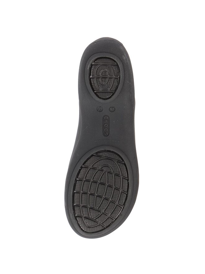 Sandalen Crocs Isabella Huarche 2 Flat W 204912 Schwarz | eschuhe.de