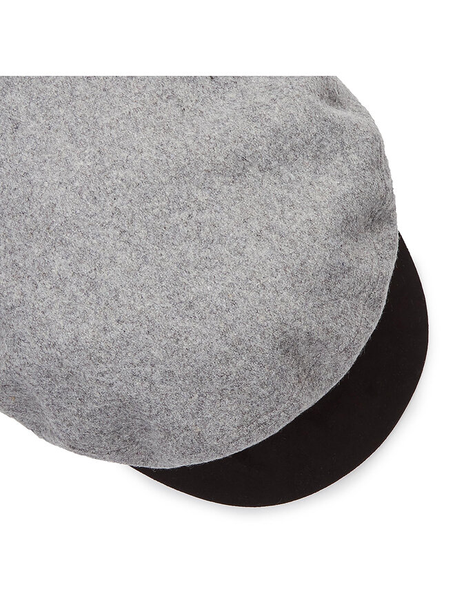 Flat cap Tommy Hilfiger Th Baker Boy Melton AW0AW08886 Gri | epantofi.ro