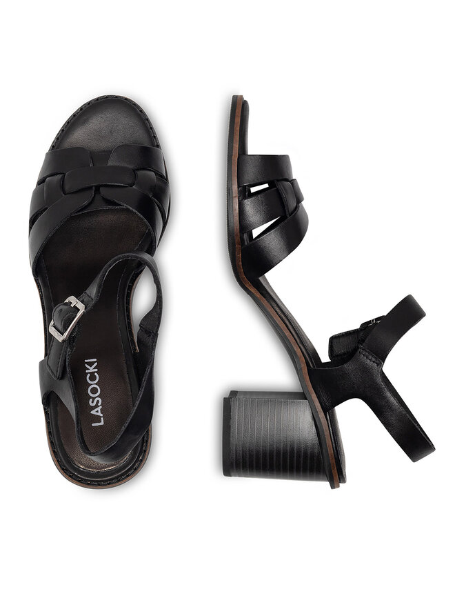 Sandały Lasocki WB-MIMI-14 Czarny | eobuwie.com.pl