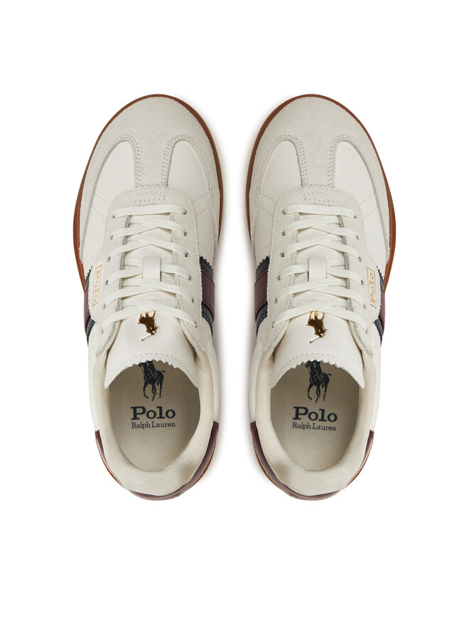Sneakers Polo Ralph Lauren Htr Aera-Sk-Ltl 804950266001 Écru | eschuhe.de