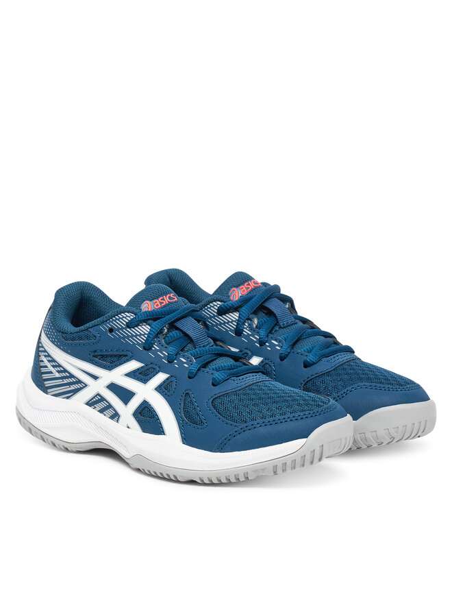 Buty halowe Asics Upcourt 6 Gs 1074A045 Niebieski | eobuwie.com.pl