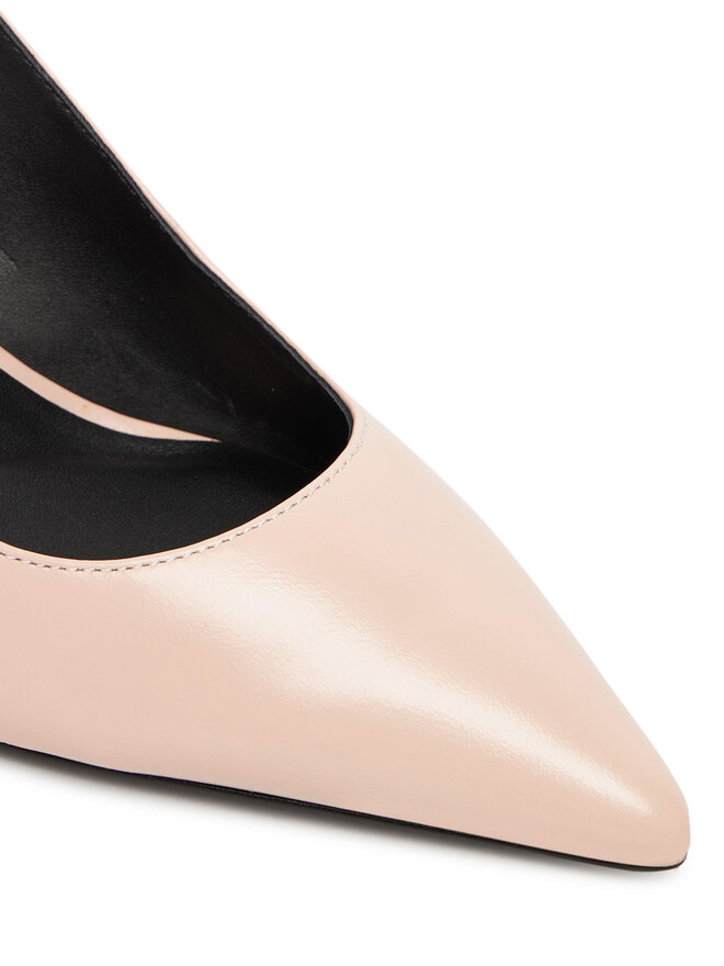 Pantofi cu toc subțire BOSS Gracey 50548596 Violet | epantofi.ro