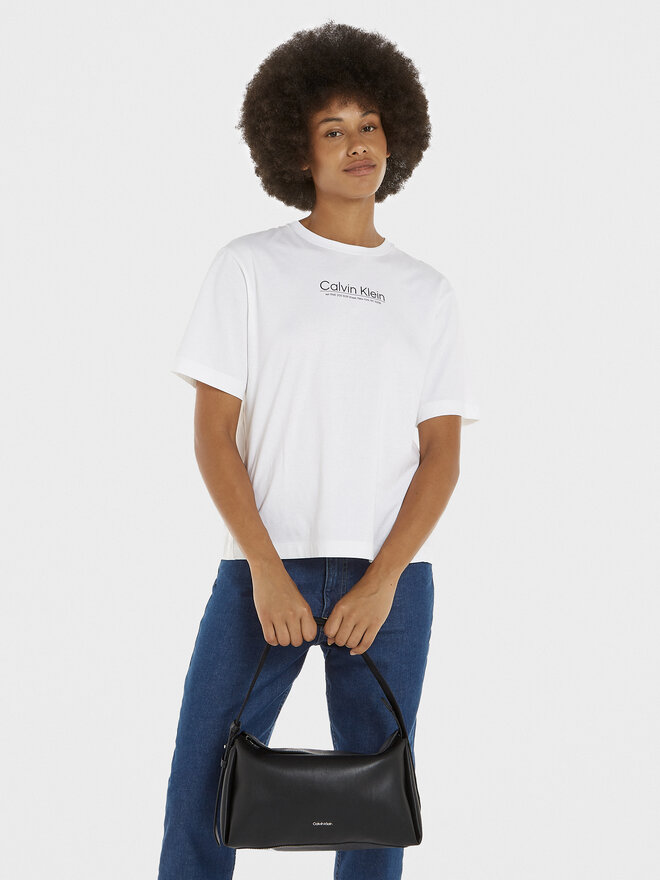 Handtasche Calvin Klein Gracie K60K611661 Schwarz | eschuhe.de